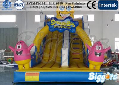 Cina Spongebob scherza gli scivoli gonfiabili, buttafuori gonfiabili variopinti del fumetto in vendita
