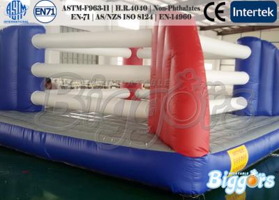 Китай Игры спортов брезента PVC раздувные, кольцо бокса голубого красного цвета белое миниое раздувное продается
