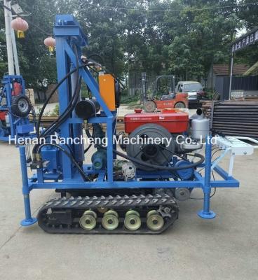 중국 High Efficient Lightweight 160m Small Portable Water Well Drilling Rig With 35HP Engine 판매용