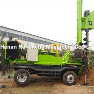 Китай Полногидравлическая буровая установка RCQ-10W - глубина 10 м, скорость вращения 2200 об/мин продается