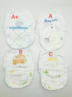 中国 High Absorbency Disposable Pull Up Baby Diaper C grade 販売のため
