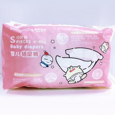 Cina Diaper Factory Offer Custom Disposable Baby Diaper 4 Grades For Baby in vendita