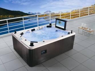 Chine baquet chaud, baignoire extérieure, station thermale de bain, tourbillon, bahtub, baignoire chaude, piscine SPAF-342 d'oscillation à vendre