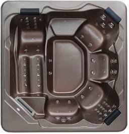 Chine baquet chaud, baignoire extérieure, station thermale de bain, tourbillon, bahtub, baignoire chaude, piscine SPAF-334 d'oscillation à vendre