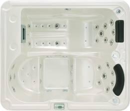 Chine baquet chaud, baignoire extérieure, station thermale de bain, tourbillon, bahtub, baignoire chaude, piscine SPAF-336 d'oscillation à vendre