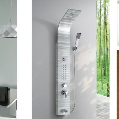 All Aluminum shower cloumn ,shower panel DB-1512 1600X200X75MM