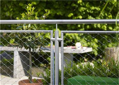 China Inox Architectural Wire Mesh Fencing Outdoor 316L X Tend Balustrade Wire Mesh for sale
