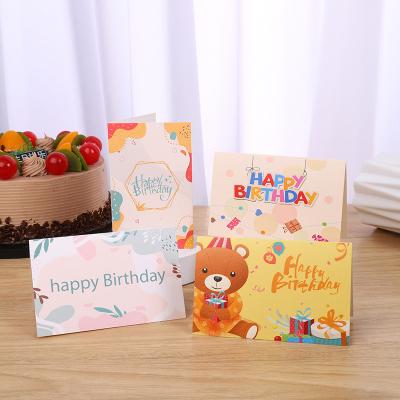 Cina La cartolina d'auguri sveglia di compleanno dei bambini del fumetto ha piegato in vendita