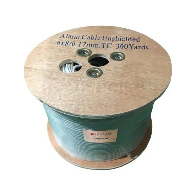 Cina Cavo di allarme blindato 24x0.22mm2 7*0.2mm TCCA conduttori stratificati Capo esterno in PVC bianco in vendita