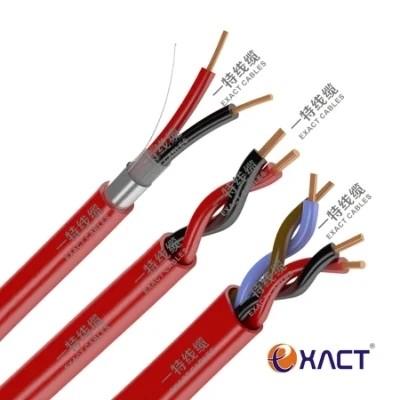 中国 2x3.5 多導体 保護されていない FPLR 制御ケーブル アル/ホイール シールドと PVC ジャケット 販売のため