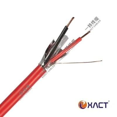 中国 2x3.5 多導体 保護されていない FPLR 制御ケーブル アル/ホイール シールドと PVC ジャケット 販売のため
