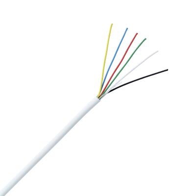 Cina 6 Core 0,22mm2 TCCA conduttore stratificato LSF Isolamento e giacca CPR Eca cavi di allarme in vendita