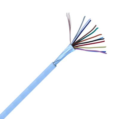 Cina LSF Isolamento e Jacket Alarm Cable 12x0.22mm2 Scudo Stranded con filo di scarico 7 * 0.2mm in vendita