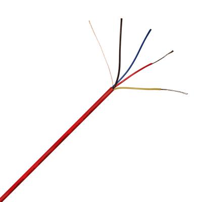 Cina 4x0.22mm2 4x24AWG Cca s1 d1 a1 Cavo di allarme solido Cavo di sicurezza con filo di rame nudo in vendita