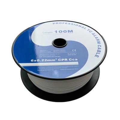 Cina Cable di allarme a fili non blindato CCA/TC/BC/TCCA 2X0.50 24X0.22 per apparecchi industriali in vendita
