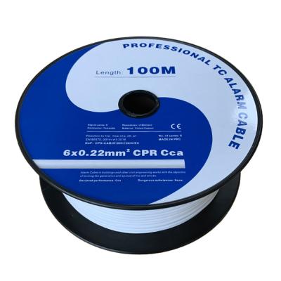 Cina Cable di sicurezza CCA/TC/BC/TCCA a fili 2X0.50 12X0.22 CPR Cca in vendita