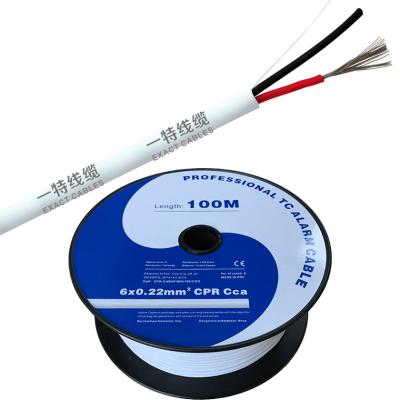 Cina Accettabili CPR Eca Dca Cca Cable di allarme a scudo 10X0.22 Solid Stranded per industria in vendita