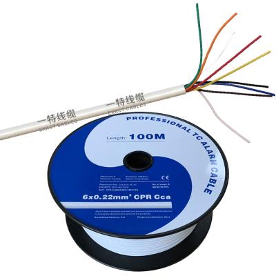 Cina Cable di allarme di sicurezza CPR Eca composito 2X0.50 8X0.22 Cable Core 10 Core in vendita