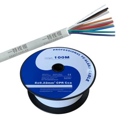Cina ExactCables 8 Core X0.22mm2 Non protetto TC stratificato TC stagnato rame CPR Eca cavi di allarme in vendita