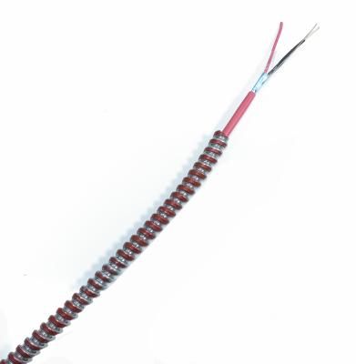 Cina KPSng A -FRLS 2*2*1.0 2 Core Shield Red Armored Fire Alarm Cable con isolamento in PVC in vendita