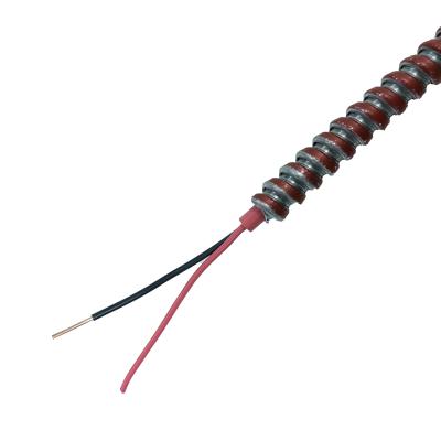 Cina KPSng A -FRLS 2*2*1.0 2 Core Shield Red Armored Fire Alarm Cable con isolamento in PVC in vendita