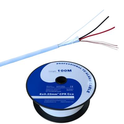 Cina Cable di segnale di allarme LSF senza schermo e giacca CPR Cable di segnale 8x0.22mm2 in vendita
