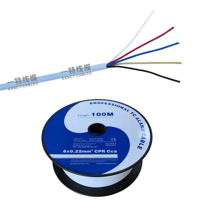 Cina 16x0.22mm2 TCCAM CPR Eca Cablo di allarme blindato a fili Cable di controllo 5000000000 rame in vendita