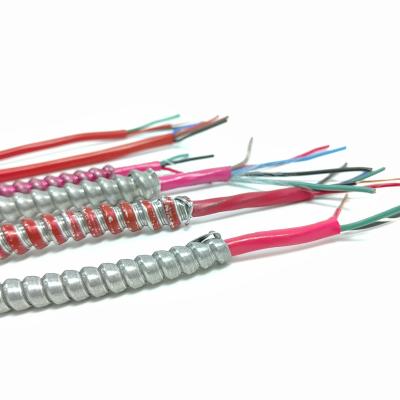 Cina Cavo di fuoco corazzato 0,5 mm2/1,5 mm/1,0 mm2 Scudo protetto Non protetto con 2/3/4 nuclei in vendita