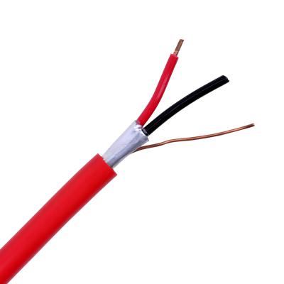 중국 방패가 없거나 방패가 있는 3x1.0mm2 구리 띠가 있는 화재 경보 회로 케이블 판매용