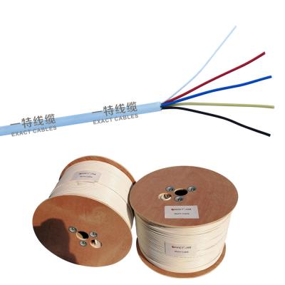 Cina 6 Core X0.22 ExactCables Flexible Alarm Cable con filo di scarico e complessivamente in alluminio/poliestere in vendita