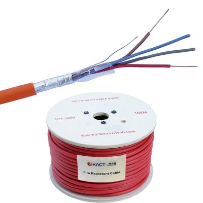 China 1.0mm2 3Cores Nudo Cable de cobre LPCB resistente al fuego para entornos de temperatura en venta
