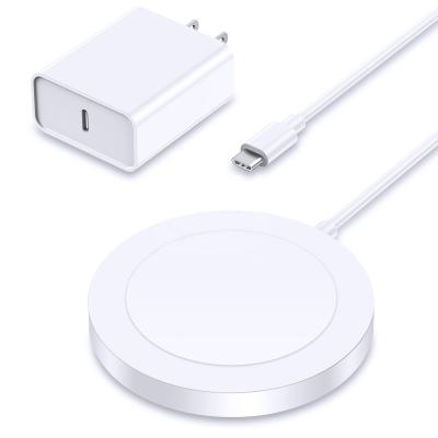 Cina 1 caricabatterie senza fili magnetici a conduttore per iPhone Mag-Safe in vendita