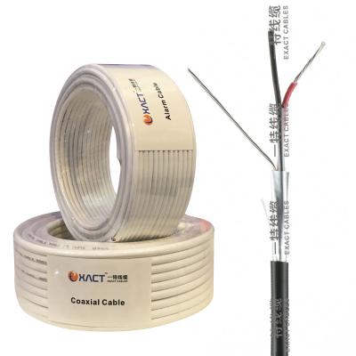 Cina Cavo di allarme protetto da giacca di PVC bianco 12x0,22 mm2 con conduttori a fili TCCA da 7*0,2 mm in vendita