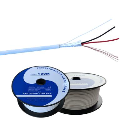 Cina Cable di allarme solido 18x24awg Cable di sicurezza con nucleo di filo di rame nudo in vendita