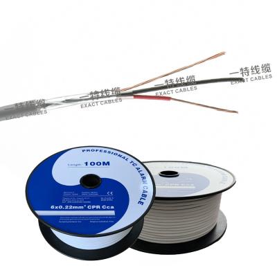 Cina 12X0.22 Cavo di allarme CPR Cca a filo blindato/non blindato con materiale isolante in PVC in vendita