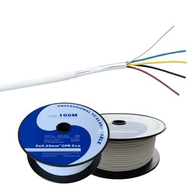 Cina Cable di allarme con conducente CCA a filo schermato 12x0,22 mm2 con isolamento in PVC e giacca in vendita
