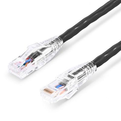 Cina Cordo di patch in fibra ottica 26AWG UTP Cat6 personalizzabile per i produttori di reti 4G rotonde/piatte in vendita