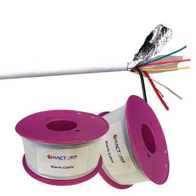 中国 固体 2xAWG24 TCCA 警報ケーブル シグナルケーブル セキュリティケーブル PVC ジャケット 販売のため