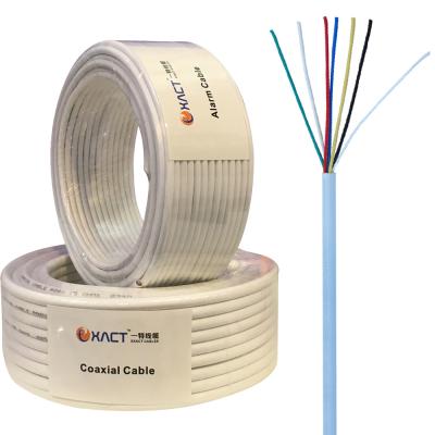 中国 産業用固体30x0.5mm 遮蔽されていないCCAアラームケーブル EN50575 IEC6032-1 販売のため