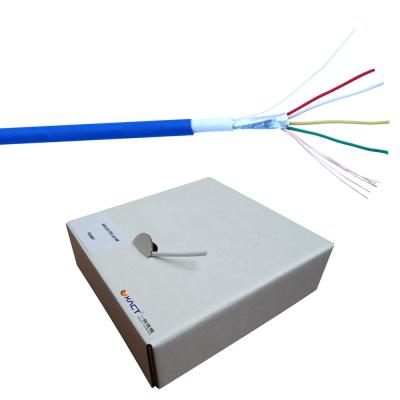 中国 4コア 24AWG セキュリティアラームケーブル 遮蔽されていない CCA ストランディング 4*0.22mm2 CPR Dca コントロールケーブル 販売のため