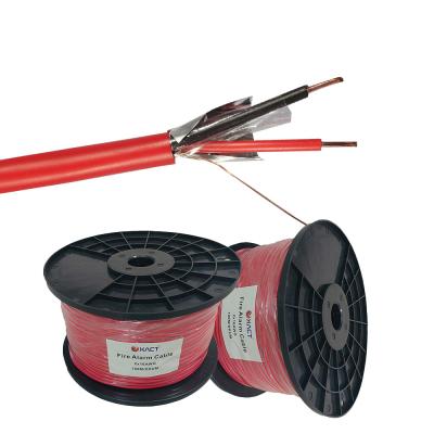 중국 CMR 애플리케이션을 위한 고도로 내구성 있는 PVC 단열 2 코어 1.5mm2 FPLR 화재 경보 케이블 판매용