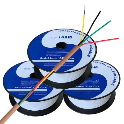Cina Cavo di allarme composito a fili CCA/TC/BC/TCCA isolato in PVC resistente per sistemi di allarme in vendita