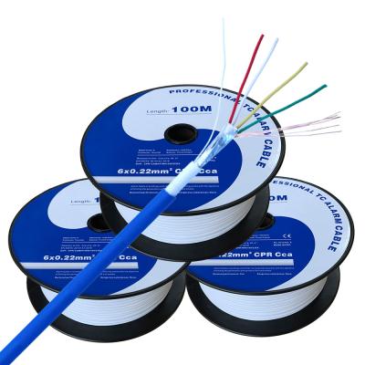 Cina Cavo di sicurezza CPR Eca composito-5 2X0.75 2X0.22 con filo di rame nudo in vendita