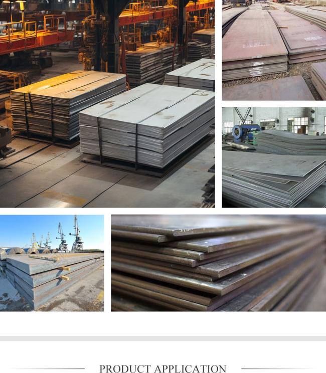 Hot Rolled Steel Plate with High Quality A36, S235jr, S275jr, S355jr, Ss400