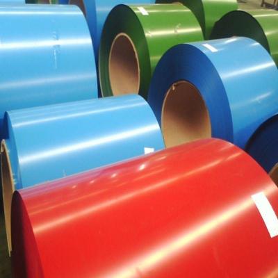 Κίνα Χρωματισμένη επιφάνεια 0,12 mm-0,6 mm Προμήθεια Πρωταρχική Προχρωματισμένη Σιδηροτροχιά Ρολ PPGL PPGI Coil προς πώληση