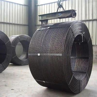 Κίνα 15.2mm 7 Wire PC Steel Wire Strand Rope για κατασκευές και λύσεις προεξέλιξης προς πώληση