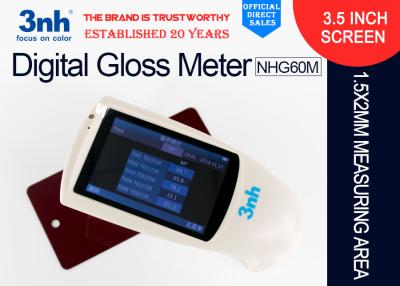 China Unidades de medida del lustre del metro del lustre de NHG60M Digitaces conectadas con la PC con la pequeña abertura en venta