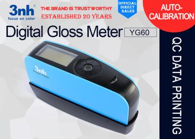 Cina 60 interfaccia ricaricabile di USB della macchina di lucentezza della piastrella per pavimento del tester YG60 del livello di lucentezza di Digital del ° in vendita