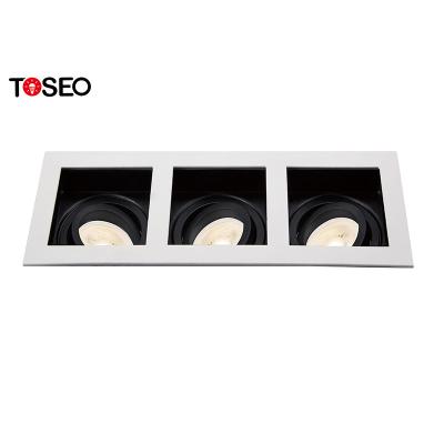 Cina Tre illuminazioni messe regolabili cape del LED/Gu10 anabbagliante Downlight in vendita