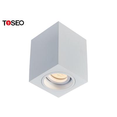 Cina 6W Surface Mount Adjustable Downlight GU10 Black For Hotel in vendita